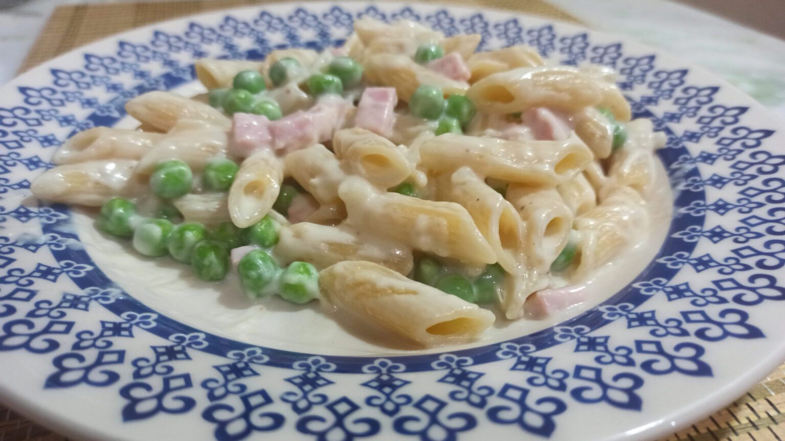 Penne à parisiense - Receitas do Rei